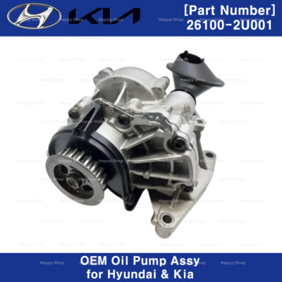 261002U001 Genuine OEM Oil Pump for Hyundai Kona 2017-2020 Kia Seltos ...