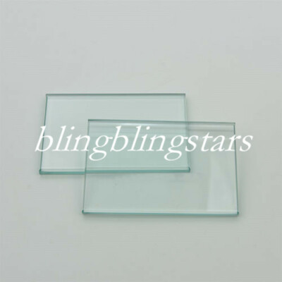 2 Pcs Dental Lab Mixing Glass Slab For Mixing Dental Composition Small ...