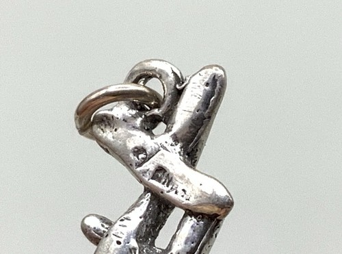 Charland Designs Canada Sterling Silver Cross Stitch Dangle Charm | eBay