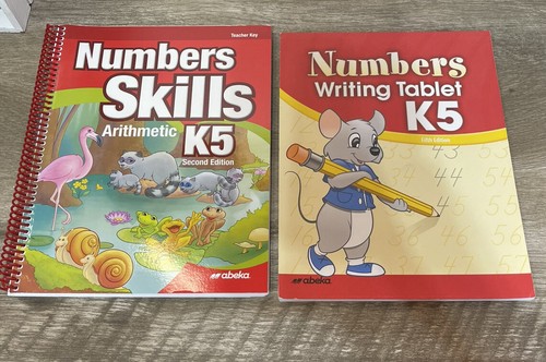 Abeka K5 Numbers Skills Arithmetic Teacher Key 2nd Edition CURRENT ...