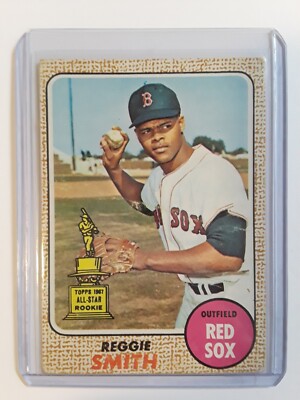 1968 Topps Reggie Smith #61 baseball card Boston Red Sox | eBay
