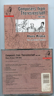 Hans Krasa - String Quartets, composers from Theresienstadt, Channel ...