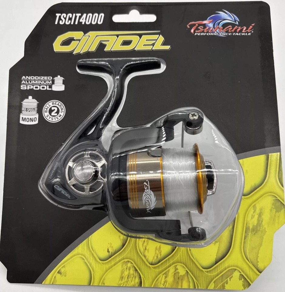 Tsunami Citadel 4000 Spinning Reel, TSCIT4000 | eBay