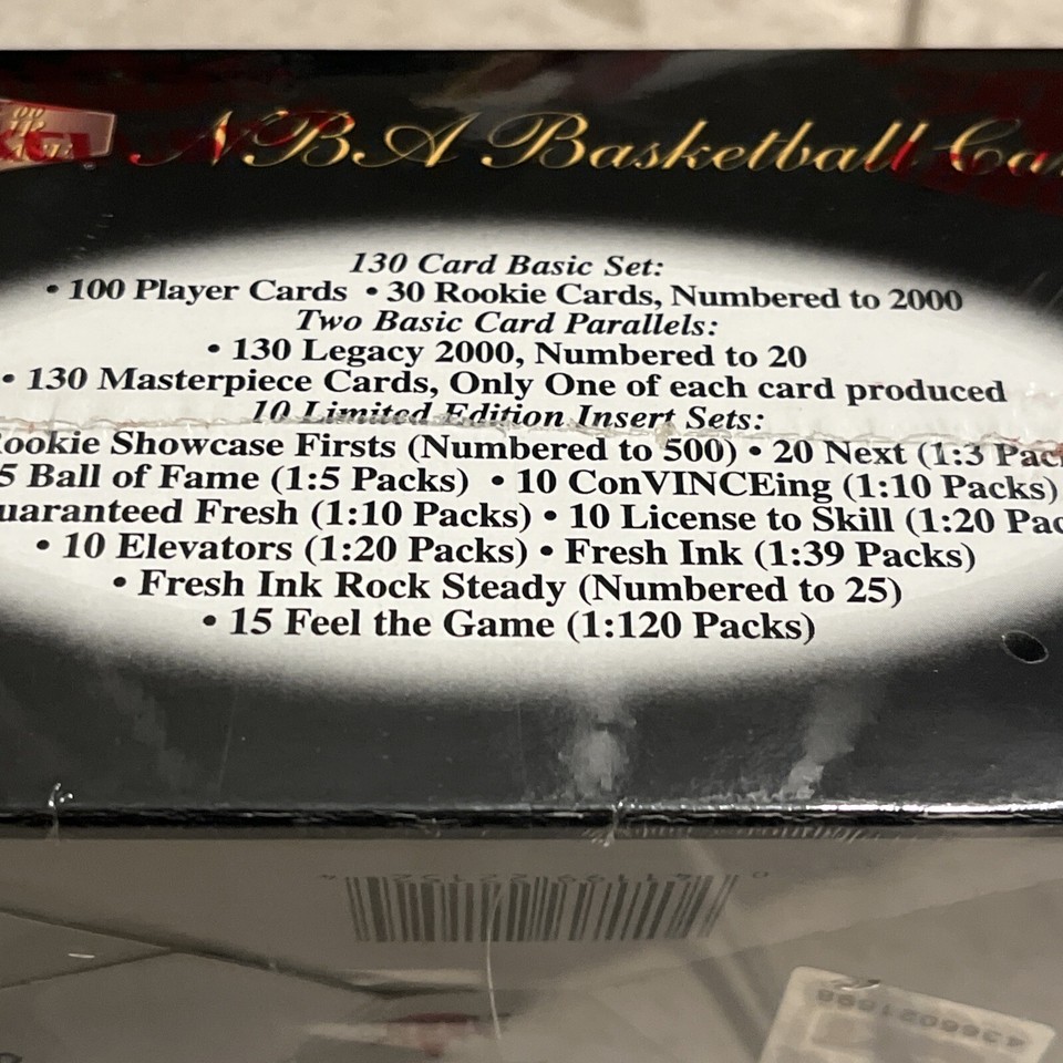 1999-00 Fleer Flair Showcase Basketball Sealed Hobby Box | eBay