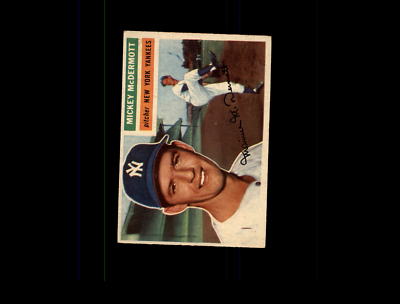 1956 Topps 340 Mickey McDermott VG #D799679 | eBay