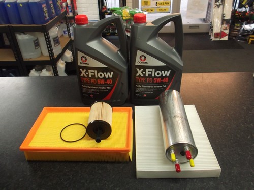 VW TRANSPORTER T5 1.9 TDI PD SERVICE KIT OIL FUEL AIR CABIN FILTER AXC ...