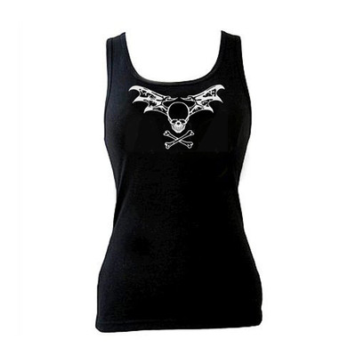 Batwing Skull Tank Top S-2XL sexy goth punk pirate death demon ...