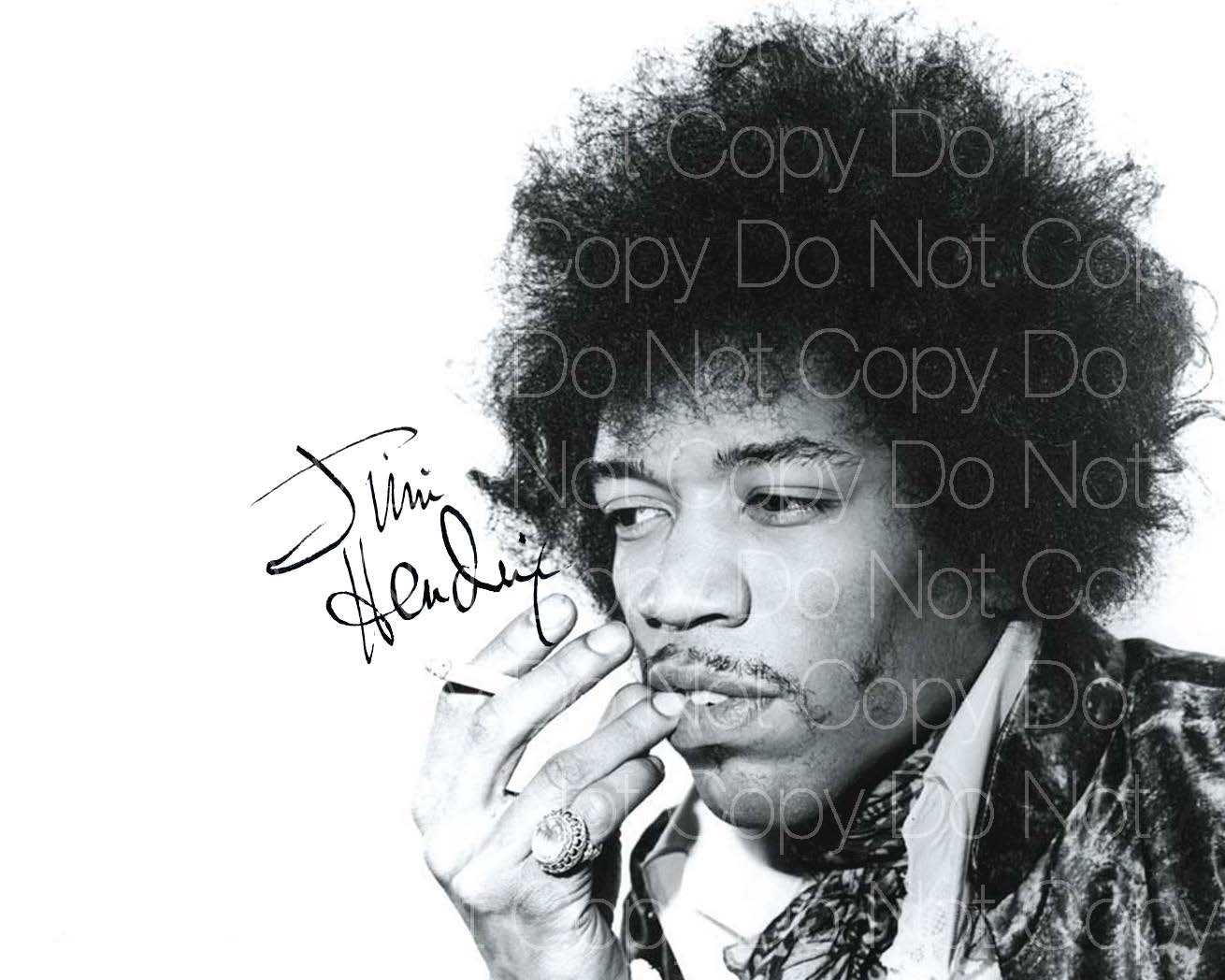 Jimi Hendrix signed guitarist guitar 8X10 photo picture poster ...
