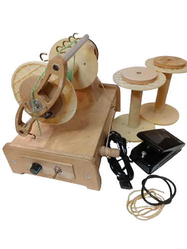 E-spinner Home Spinning Wheel Electric Wool Yarn Art 3 Large bobbin ...