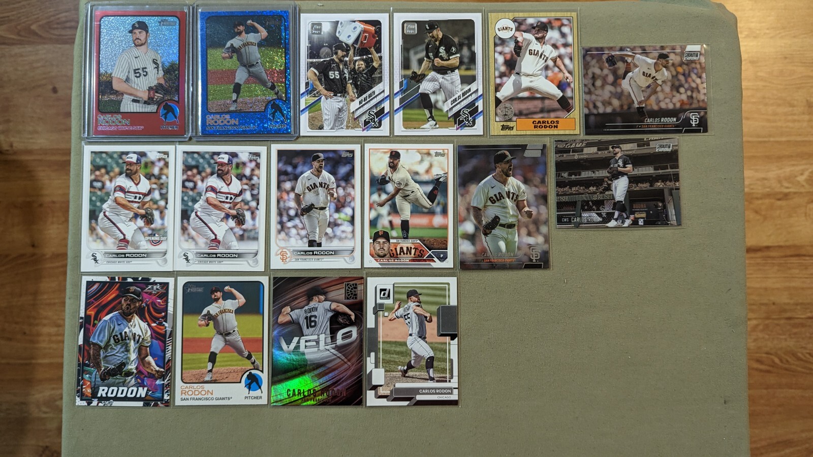 Carlos Rodon Giants White Sox lot - 16 cards - Fast Shipping, Read ...