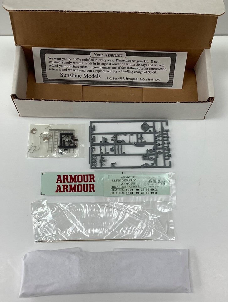 Sunshine Models HO resin kit 15.3 Armour 42' Mather Reefer original | eBay