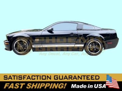 2007 2008 Mustang SHELBY GT Rocker Stripe (w/ SHELBY GT)Decal Kit ...