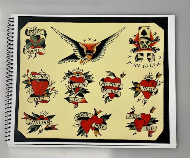 VINTAGE AMERICAN FLASH ART BOOK BINDING TRADITIONAL COL. WILLIAM TODD ...