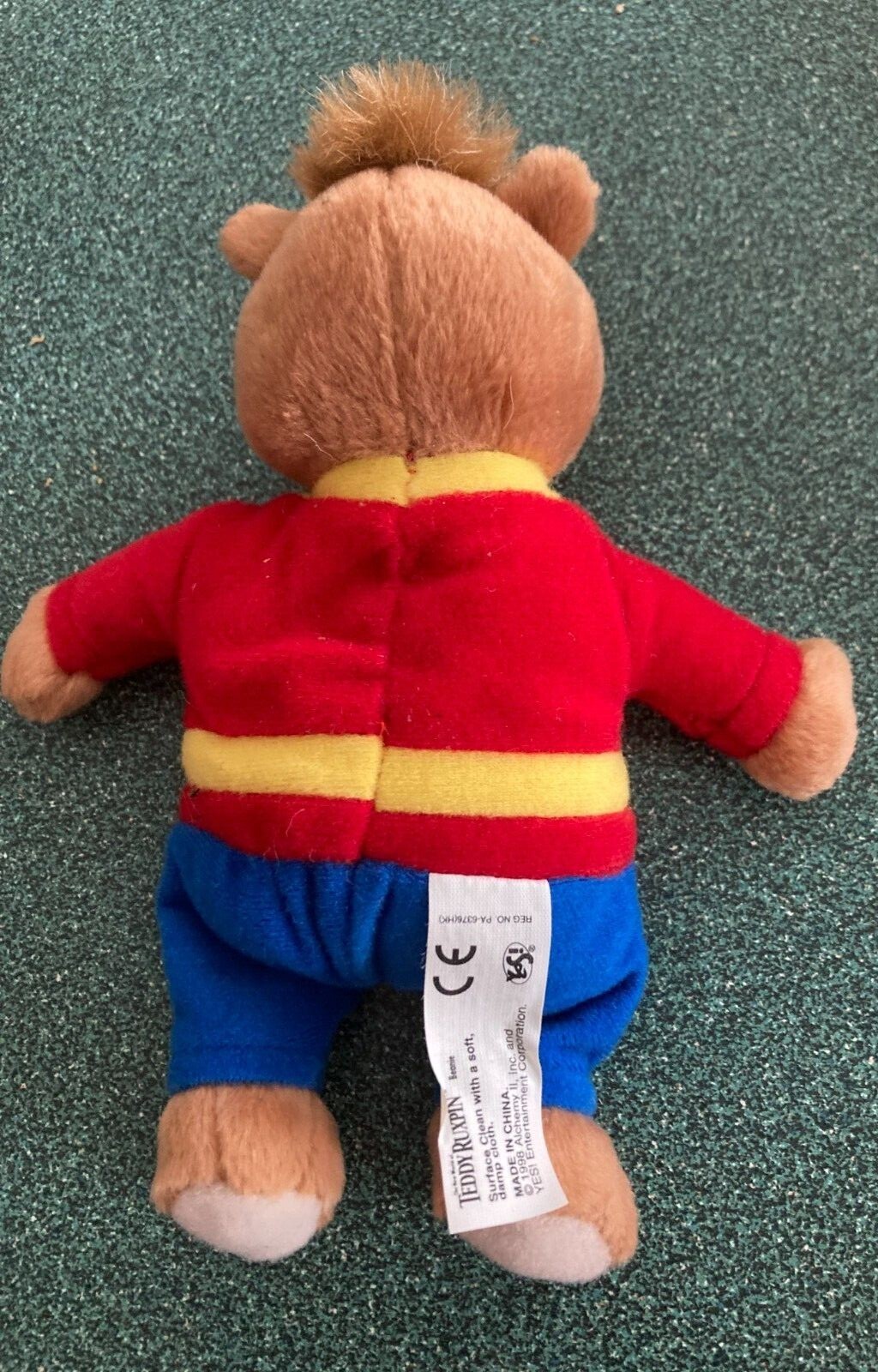 Teddy Ruxpin Yes 1998 Beanie Plush Stuffed Bear 7" Vintage | eBay