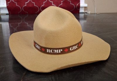 Royal Canadian Mounted Police Campaign Cowboy Hat Official RCMP GRC ...