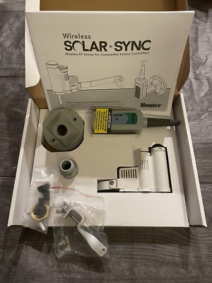 Hunter Wireless Solar Sync Sensor Evapotranspiration New | eBay