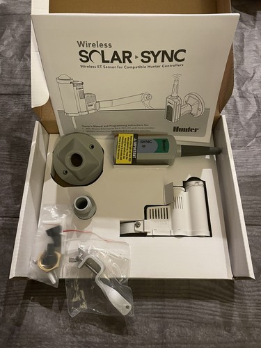 Hunter Wireless Solar Sync Sensor Evapotranspiration New | eBay