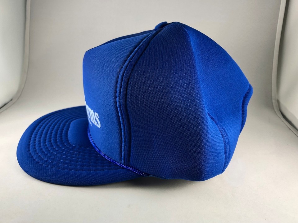 Vintage BEEBE FARMS CENTRAL POINT OREGON Blue Baseball Hat Cap Snapback ...