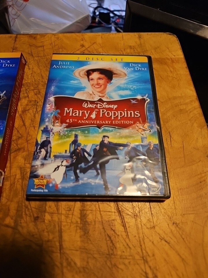 Mary Poppins (DVD, 2009, 2-Disc Set, 45th Anniversary Special Edition ...