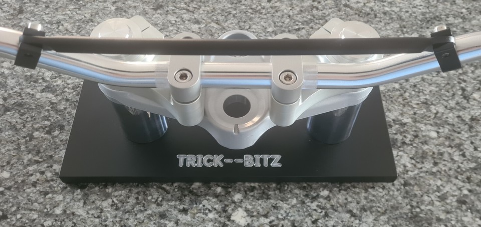 Honda CBR1100XX Blackbird Top yoke handle bar conversion brackets | eBay