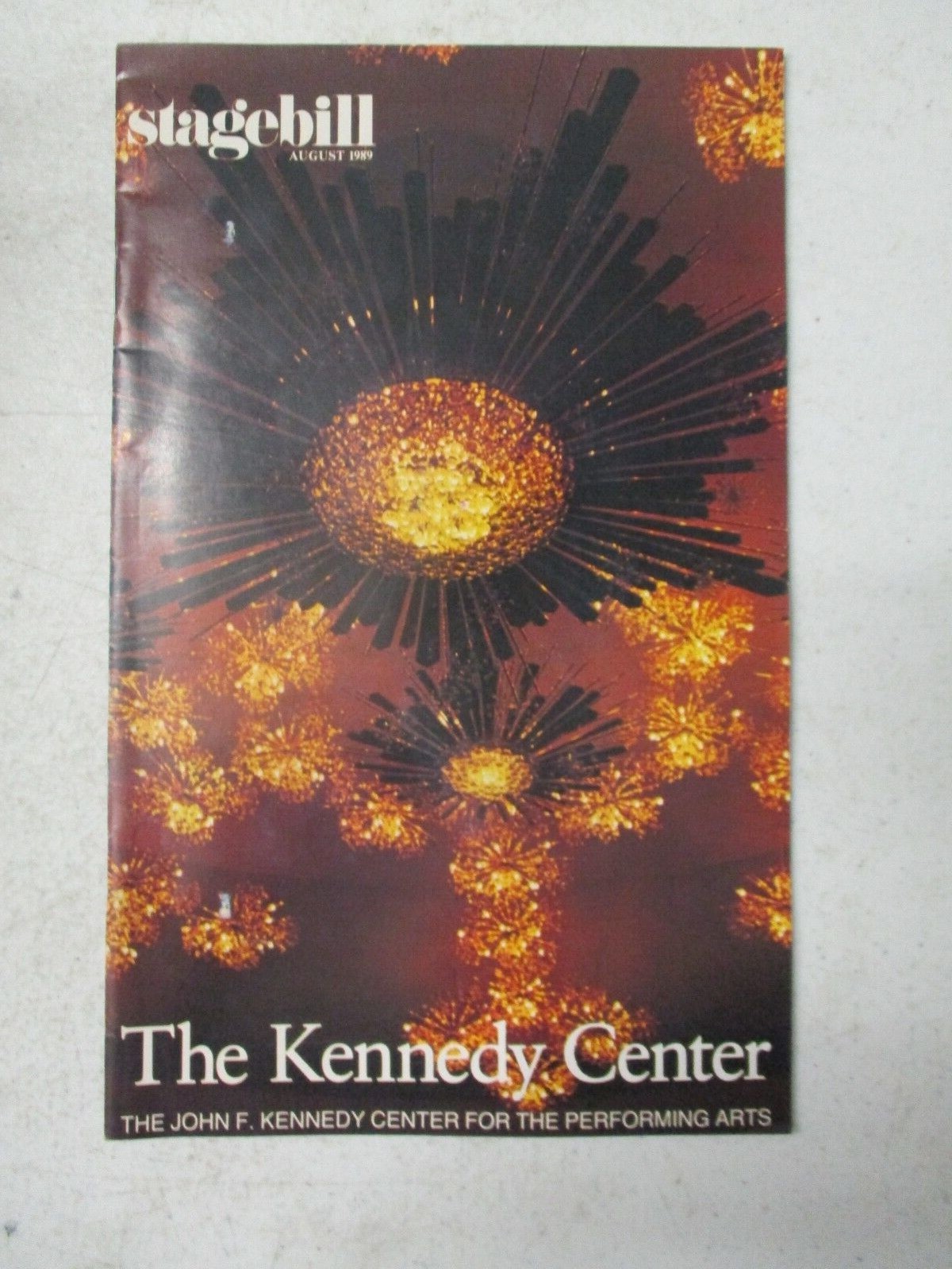 KENNEDY CENTER STAGEBILL AUGUST 1989 TYNE DALY GYPSY ROSE LEE ATHOL ...
