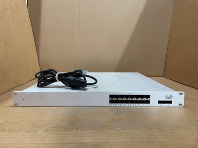 Cisco Meraki MS425-16-HW 16-Port SFP+ L3 Cloud Managed Switch w/ Dual ...