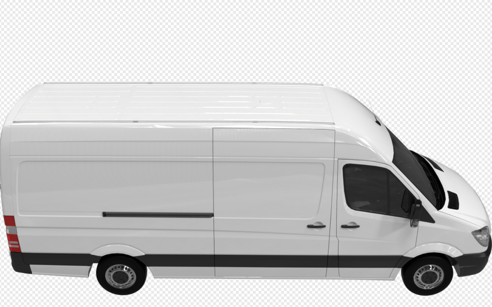 Steel Van Roof Rack Rails Fits for Mercedes Sprinter 07-25 Cargo Van ...