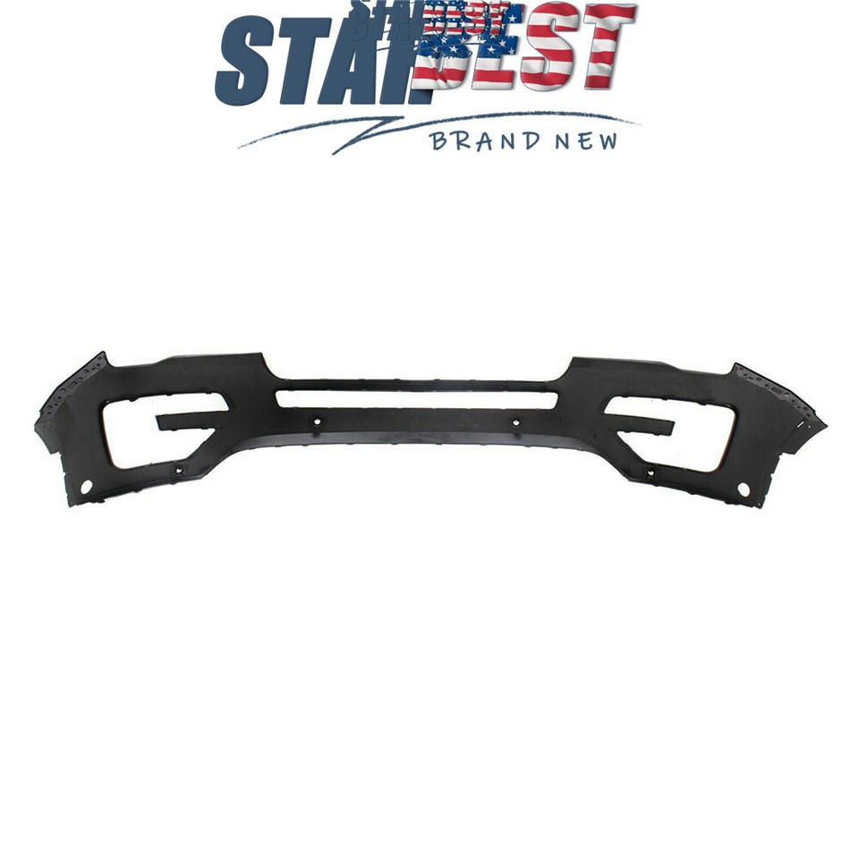 For 2016-2017 Ford Explorer Primed Front Bumper Cover With Sensor Holes ...
