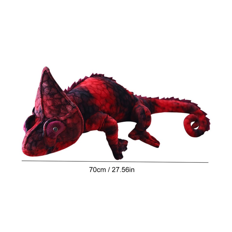 28in Plush Lizard Chameleon Doll Stuffed Animal Party Christmas ...