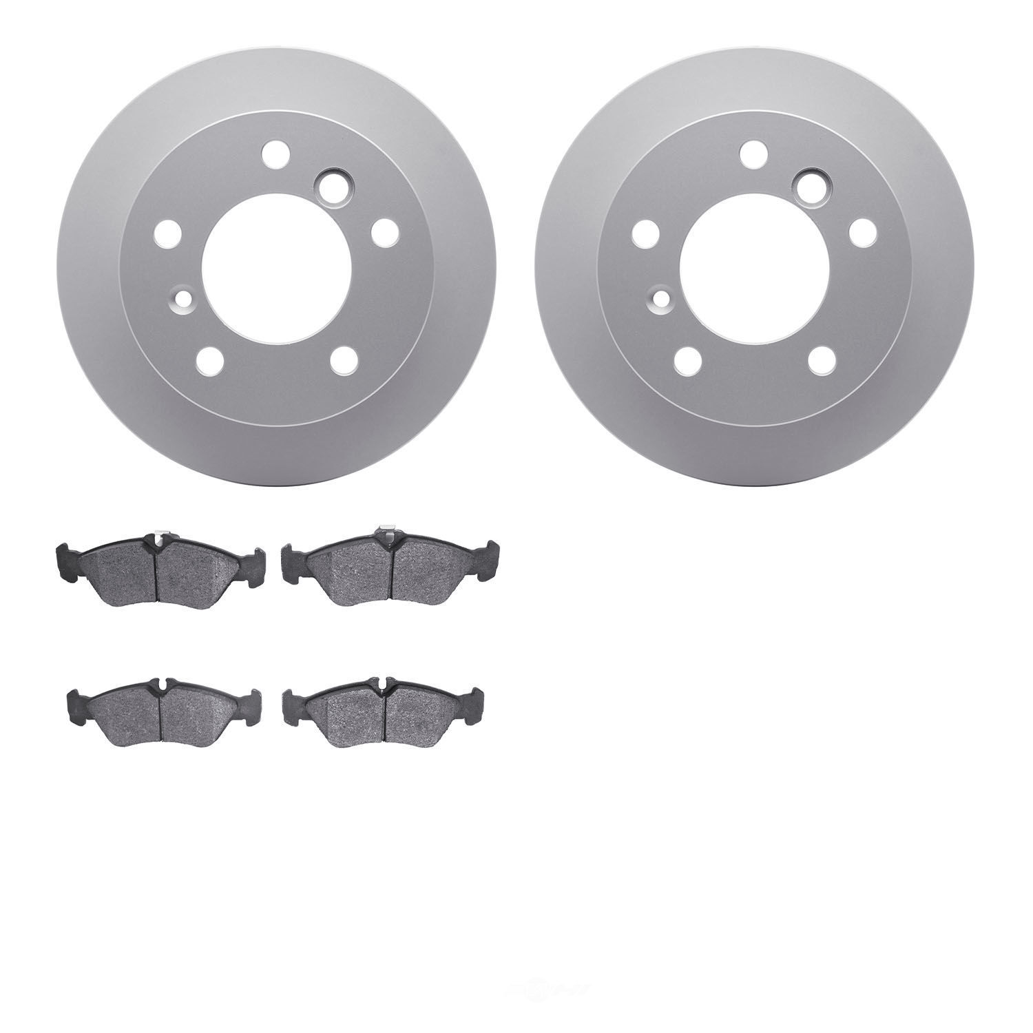 Disc Brake Kit-Geospec Rotors with Heavy Duty Brake Pads DFC 4202-40094 ...