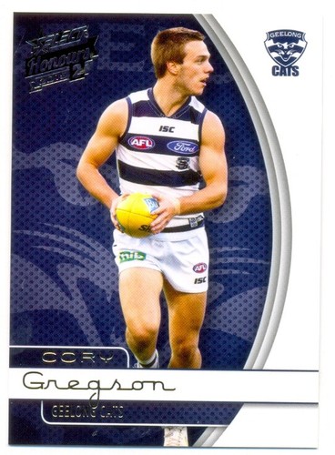 2015 Select AFL Honours 2 Common Card 83 Cory Gregson - Geelong | eBay