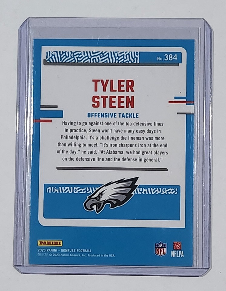 2023 Panini Donruss TYLER STEEN RC Rated ROOKIE Green Press Proof Card ...