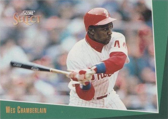 1993 Score Select - Wes Chamberlain #217 for sale online | eBay
