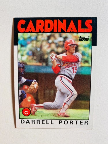 1986 TOPPS #757 DARRELL PORTER NM-MT MLB BASEBALL CARD | eBay
