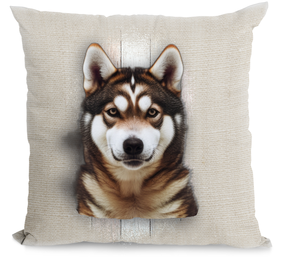 Dog Cushion Covers Linen Printed Dog Cushion / Pillow Covers 28 Breeds ...