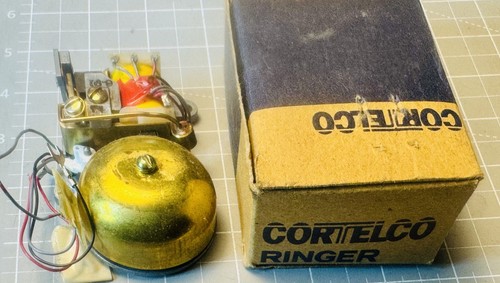 Vintage NOS Cortelco 151-HA1- 33 Telephone Ringer Bell Phone part new ...