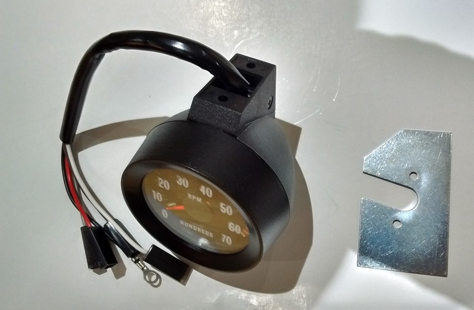 67 Chevy chevelle BLINKER TACH TACHOMETER malibu el camino 5500 rpm ...