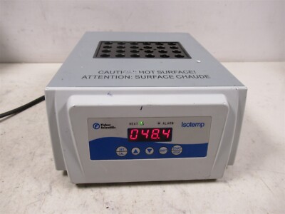 Fisher Scientific Isotemp FS Drybath Incubator Digital 24 Position Heat ...