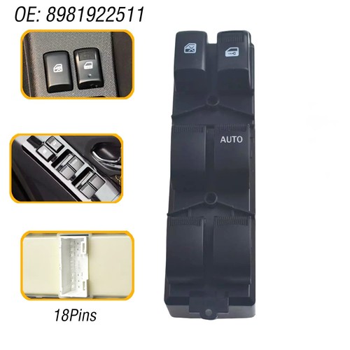 For Isuzu D-Max Pickup 2012-19 RHD Power Window Switch Control 18pins ...