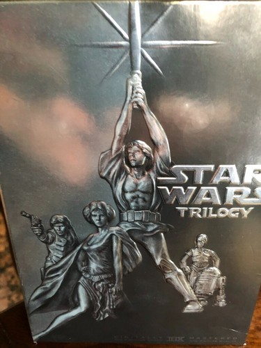 Star Wars Trilogy (DVD, 2004, 4-Disc Set, Widescreen Edition ...