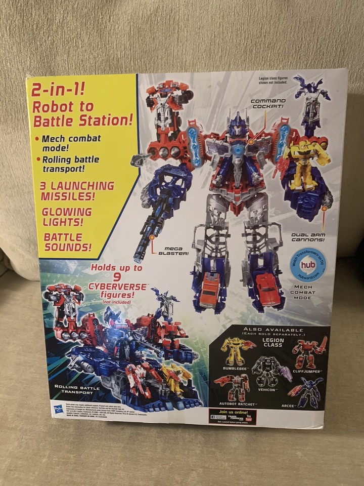 2011 Transformers Prime OPTIMUS MAXIMUS (Cyberverse * Hasbro) NEW ...
