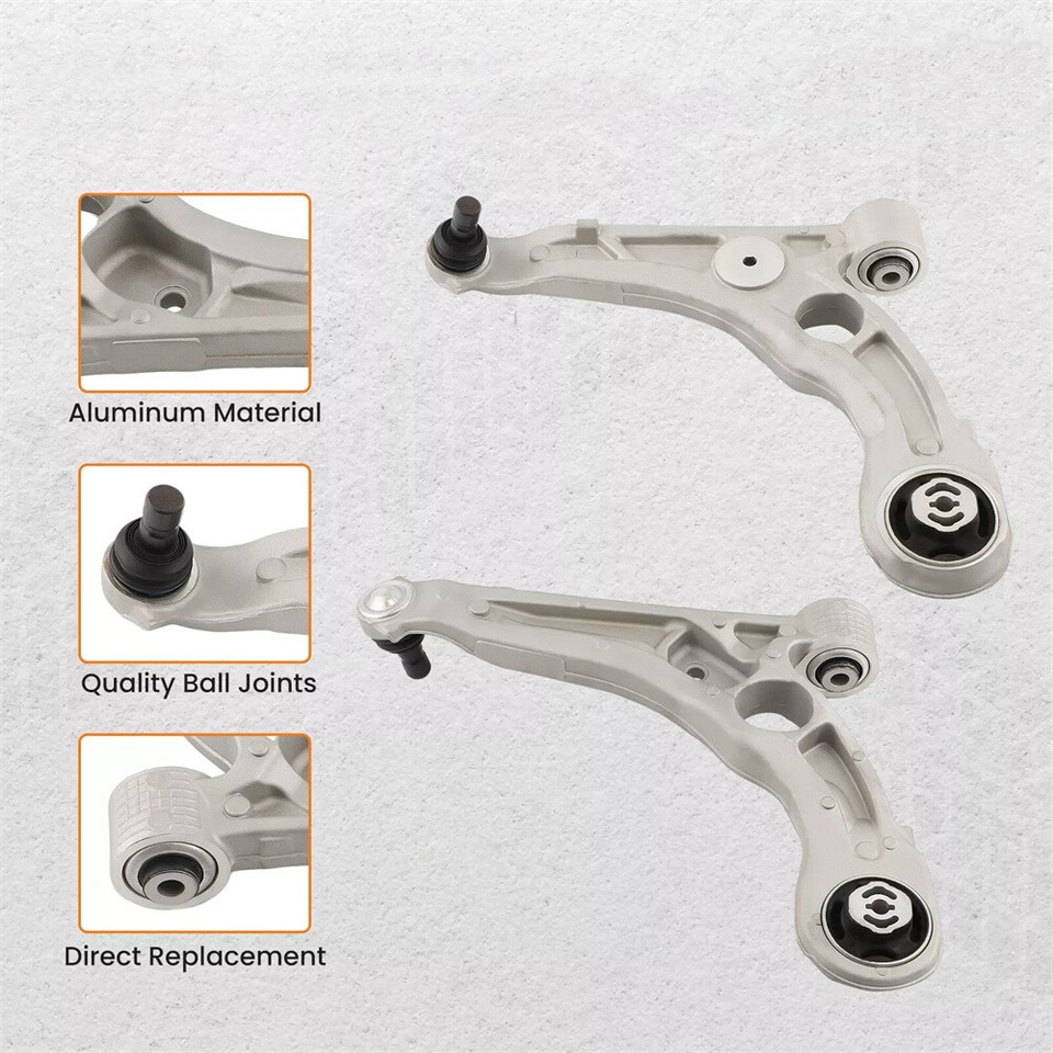 2Pc Front Lower Aluminum Control Arm Ball Joint for 13-16 Dodge Dart ...