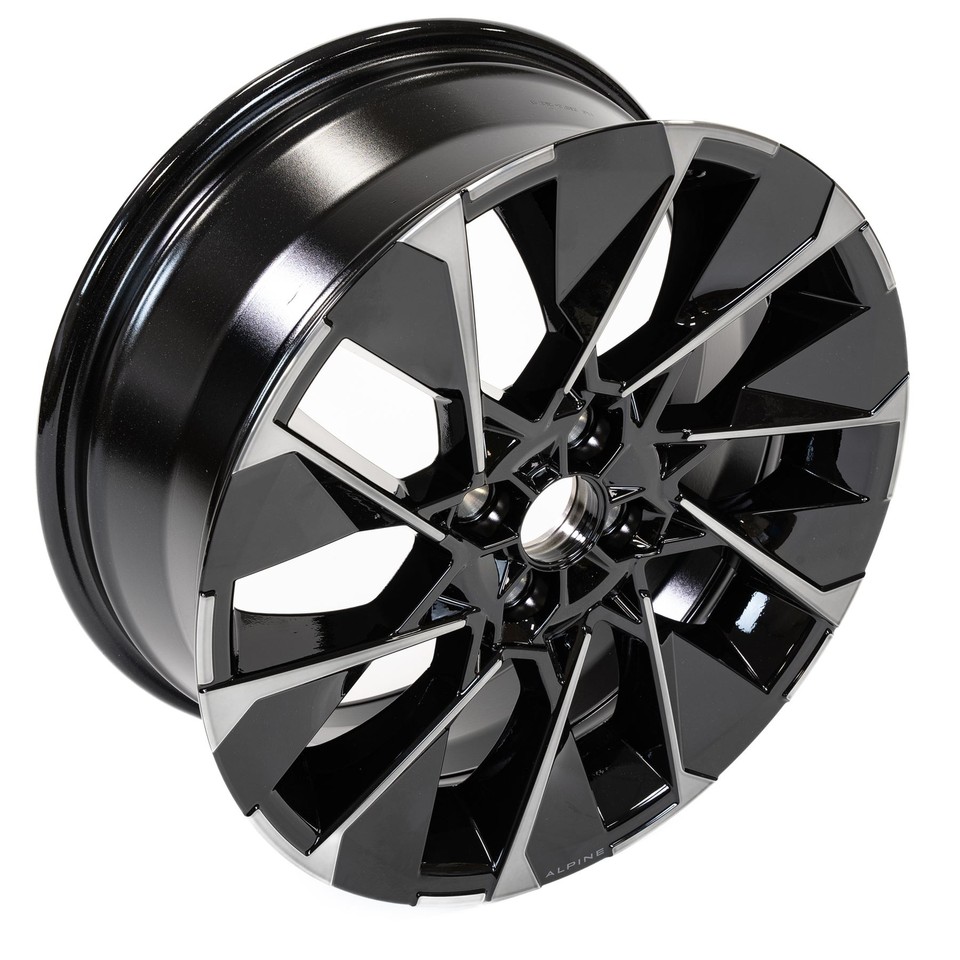 Genuine Renault 17" 7J ET37 Alloy Wheel Rim 4 Holes Clio MK5 403000990R ...