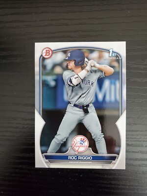 Roc Riggio - 2023 Bowman Draft Paper Prospect 1st Bowman BD-30 ...