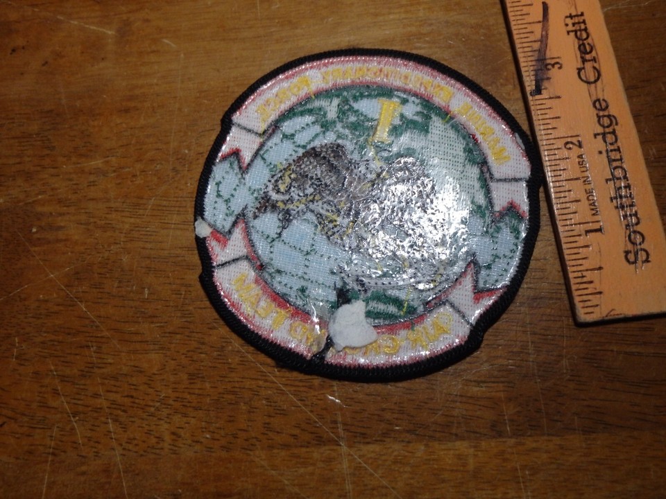 U S MARINE CORPS USMC MARINE EXPEDITIONARY FORCE AIR GROUND COMM PATCH ...