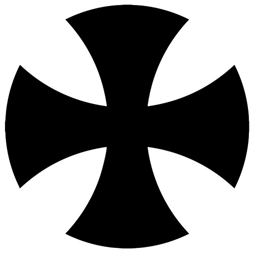 Two (2): Alisee Pattee Cross sticker VINYL DECAL | eBay