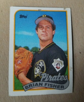 1989 Topps Pittsburgh Pirates Baseball Card #423 Brian Fisher | eBay