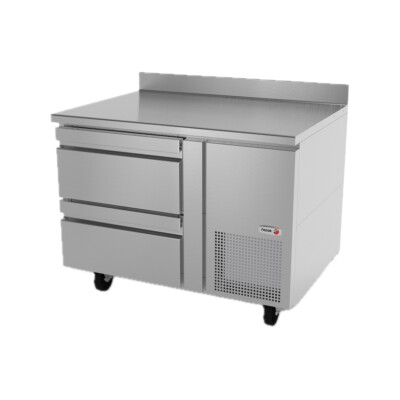 Fagor SWR-46-D2 46" 1-Section Worktop Refrigerator w/ 2 Drawers, 9.9 cu ...