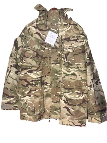 NEW RARE GENUINE BRITISH ARMY MTP CAMO WINDPROOF FR CR2 SMOCK TANK CREW ...