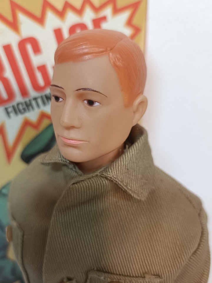 Vintage Japanese Big Joe U.S. Military Fighting Soldier GI 12" Figure ...